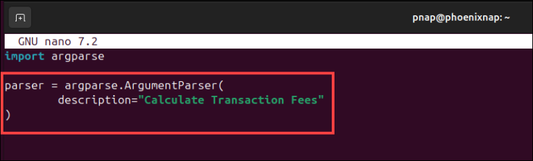 Python argparse Module Guide