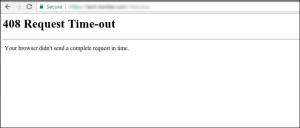 408 Error: What It Is and How to Fix it